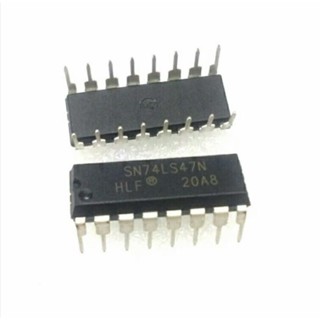 Jual IC 74LS47 SN74LS47 SN74LS47N HD74LS47P IC BCD to 7 Segment kaki ...
