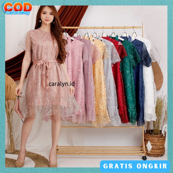 Jual Guan Pesta Remaja Baju Gaun Seksi Deres Remja Santai Dres Wanta ...