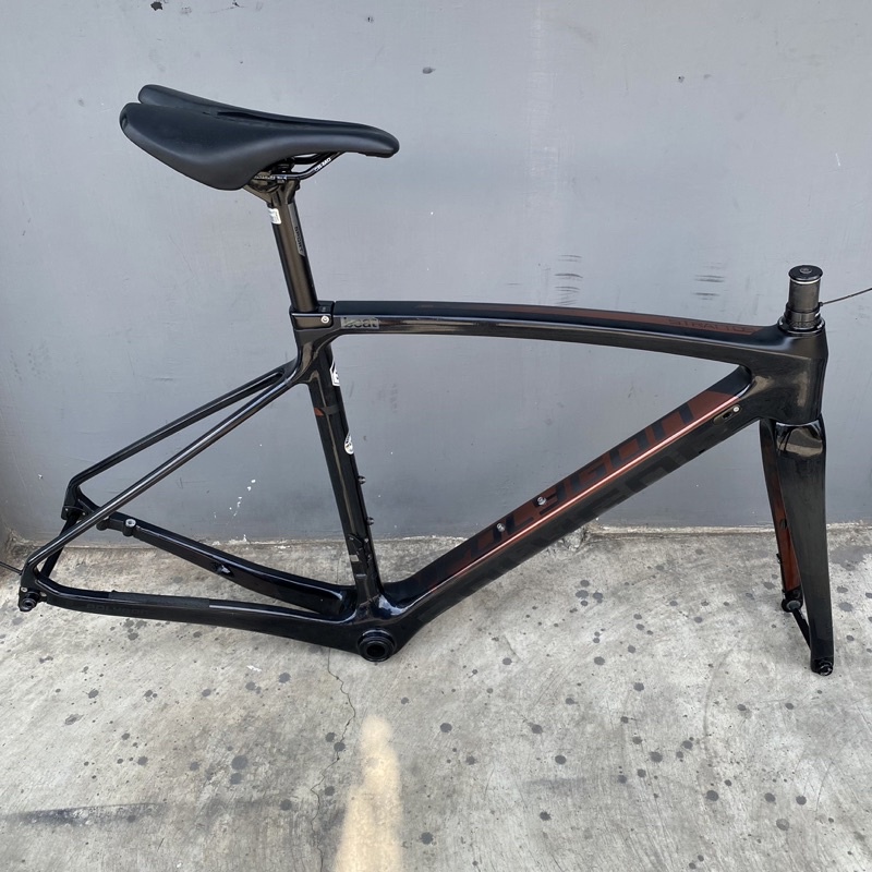 Jual Frameset POLYGON STRATOS S8 Disc Brake Size S Carbon Roadbike ...