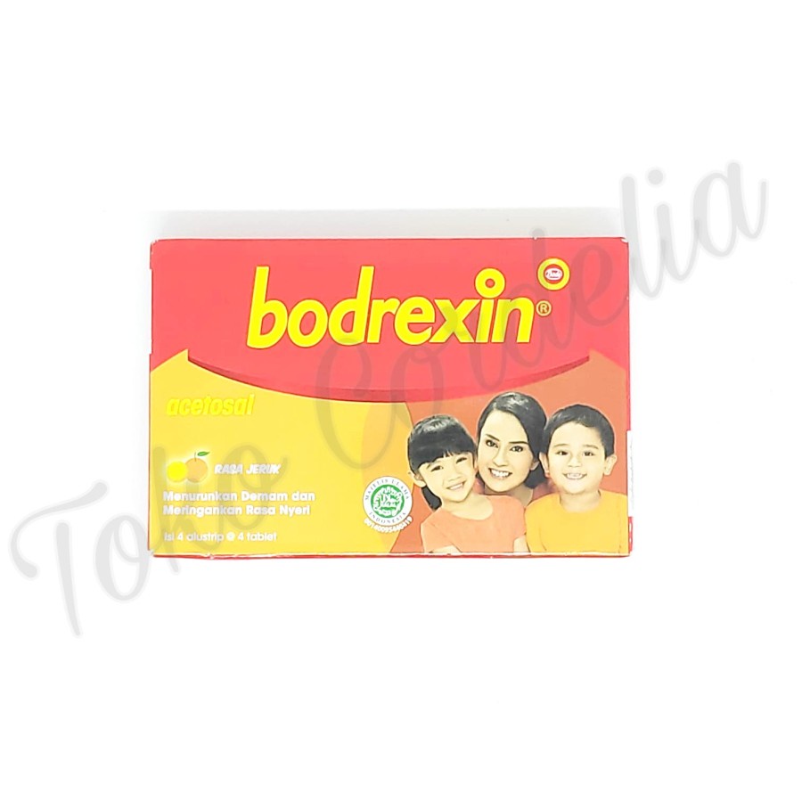 Jual Bodrexin Acetosal Tablet Rasa Jeruk Isi 4 Alustrip @ 4 Tablet ...