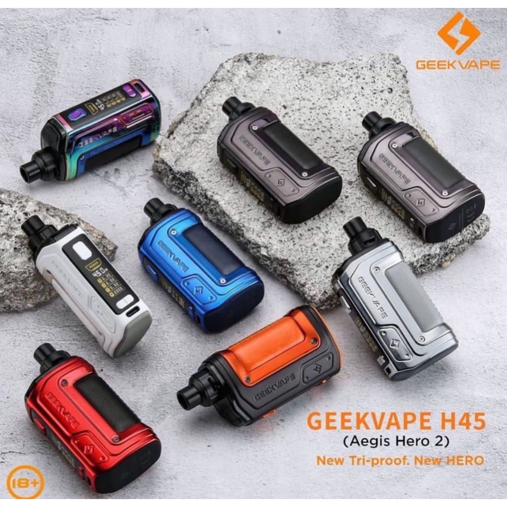 Jual GEEKVAPE H45 KIT NEW COLOUR AUTHENTIC | Shopee Indonesia