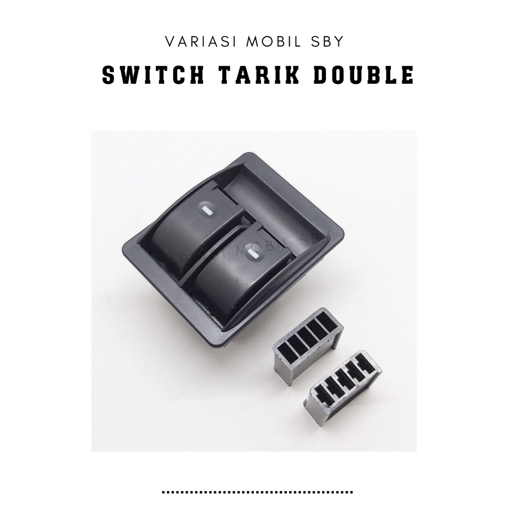 Jual Saklar Power Window Universal Double 2 in 1.Model Congkel Tarik ...