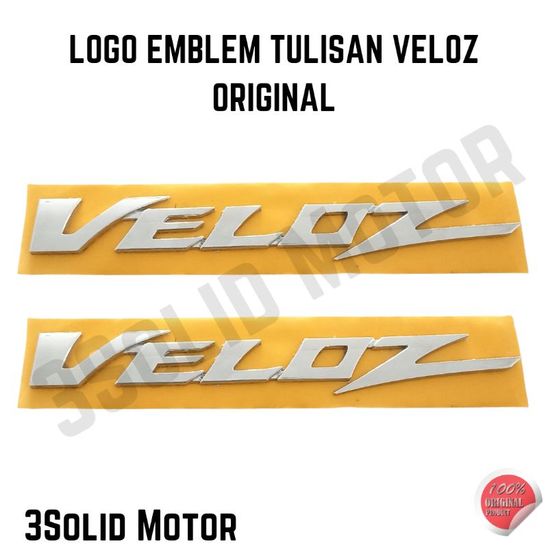 Jual Logo Emblem Tulisan Veloz Original | Shopee Indonesia