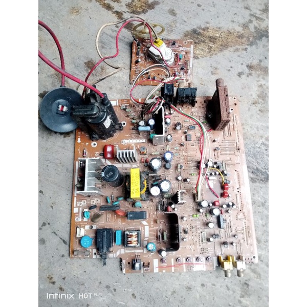 Jual mesin tv Sharp IC tempel 14"(mati) | Shopee Indonesia