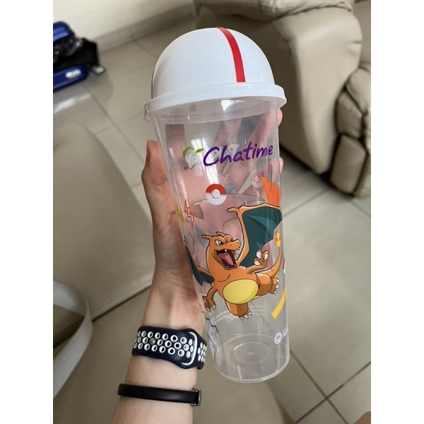 Jual cup chatime pokemon character pikachu charizard mewtwo lengkap ...