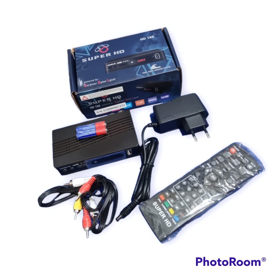 Jual SET TOP BOX DVBT2 SUPER HD 168 STB DVB T2 / STB TV Digital / SUPER ...