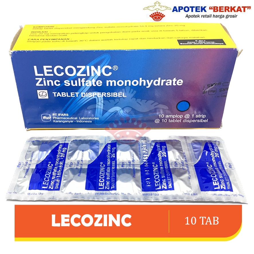 Jual LECOZINC STRIP 10 TABLET | Shopee Indonesia