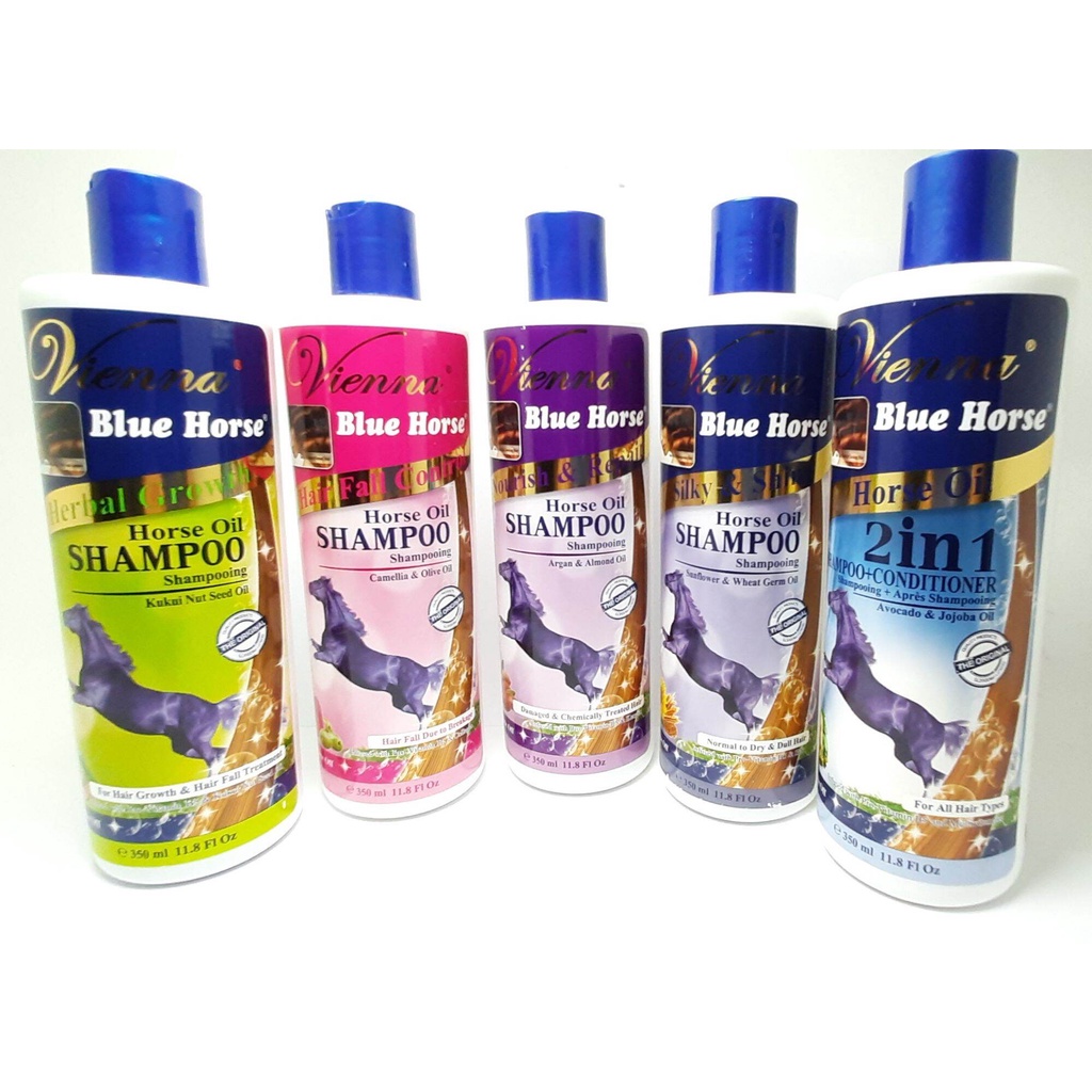Jual VIENNA SHAMPOO KUDA BLUE HORSE | Shopee Indonesia