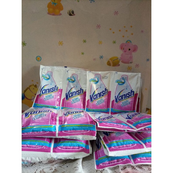 Jual vanish cair white pemutih pakayan 60ml 1 renceng 12 pcs | Shopee ...