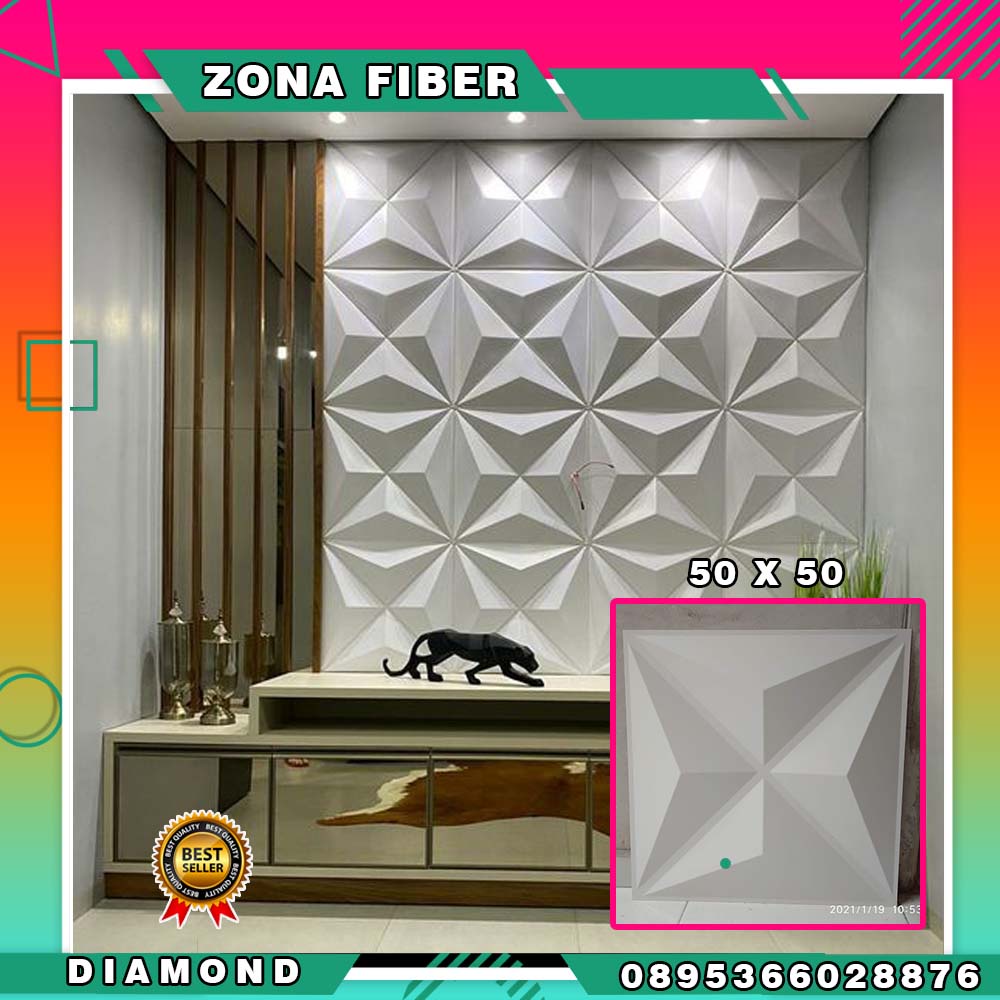 Jual cetakan wallpanel 3d dinding / cetakan panel dinding 3d / cetakan ...