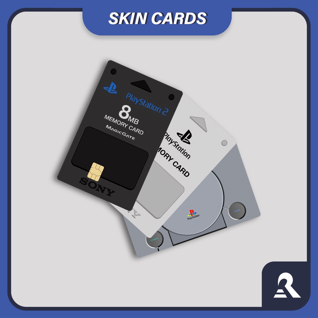 Jual Skin Card PS, Playstation Memory Card Version (Skin / Sticker ...