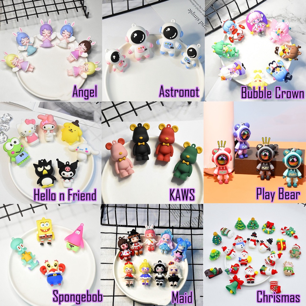 Jual *COD* Kartun Karakter Hello Kitty Friends/Angel/Astronot/Bubble ...