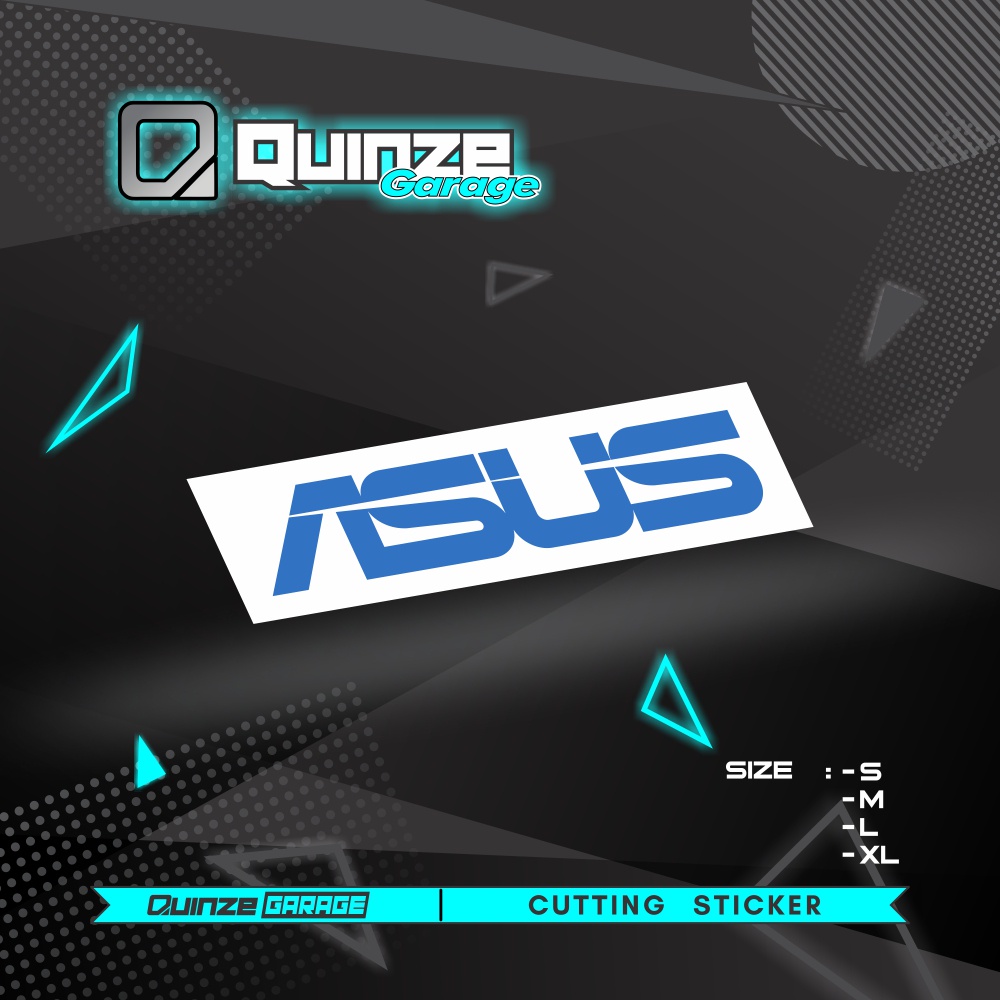 Jual Stiker Logo Asus | Sticker Asus | Cutting Sticker Logo Asus ...