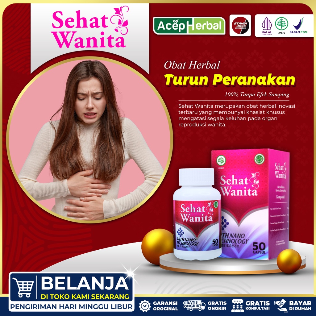 Jual Obat Peranakan Turun Jamu Herbal Turun Peranakan Rahim Turun Berok ...