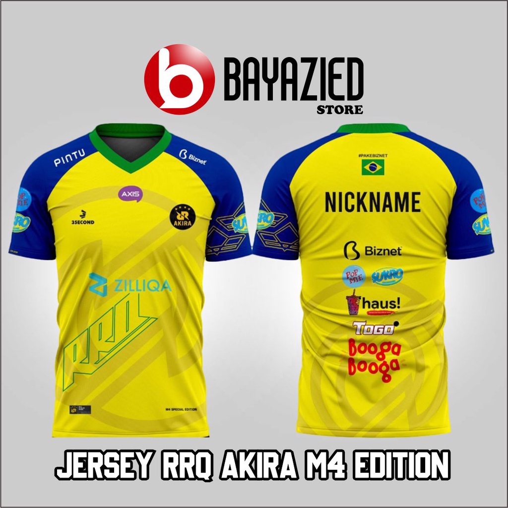 Jual JERSEY RRQ BAJU RRQ AKIRA BRAZIL GAME M4 CHAMPIONSHIP | Shopee ...