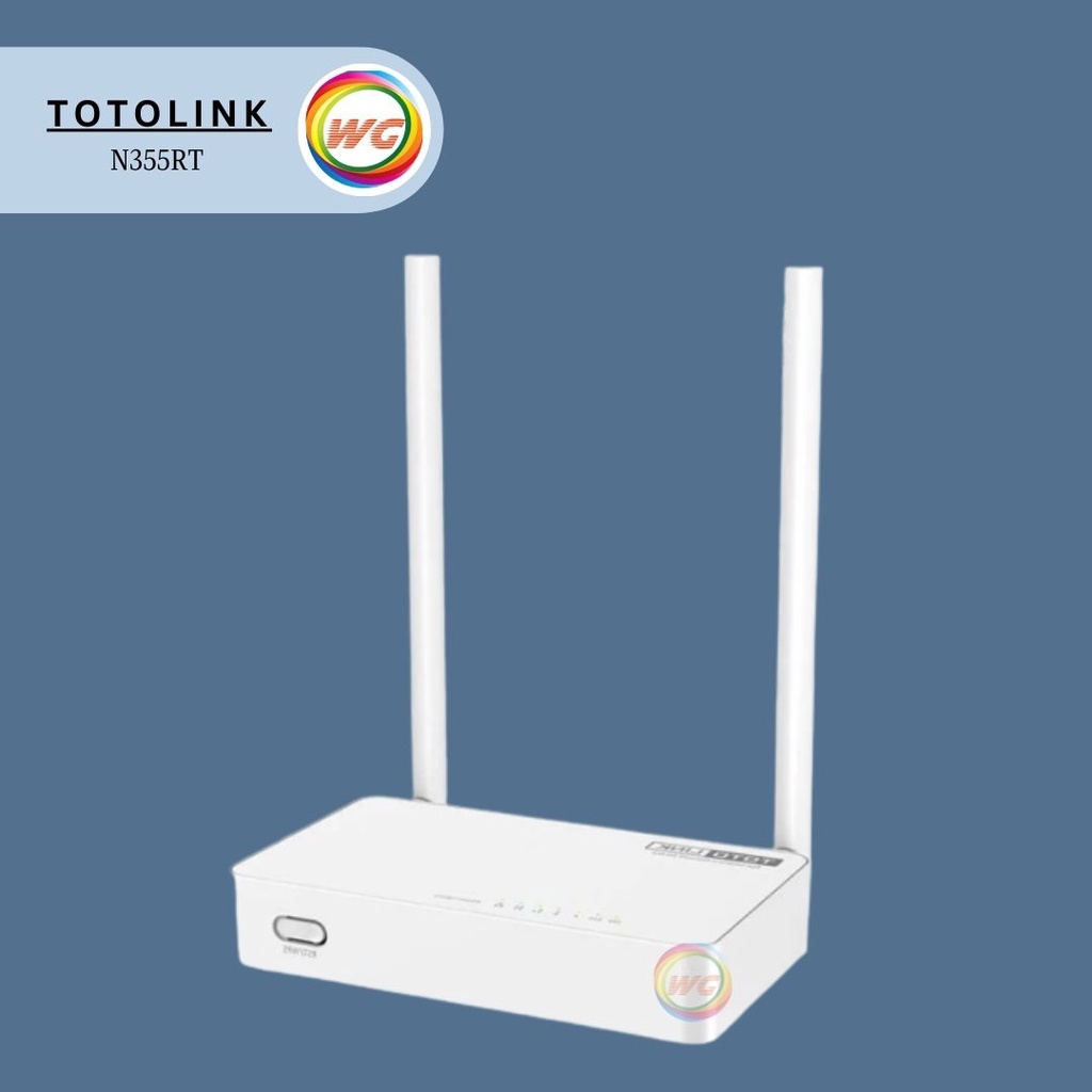 Jual Totolink N355RT 300Mbps Wireless N Router 2 Antena | Shopee Indonesia