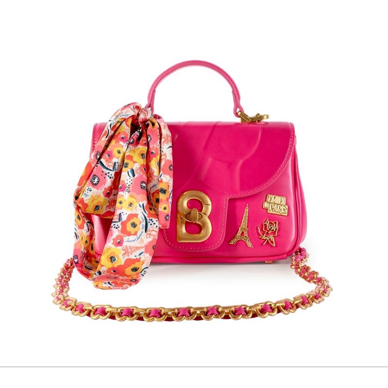 Jual emily alma flap bag small le rose | Shopee Indonesia