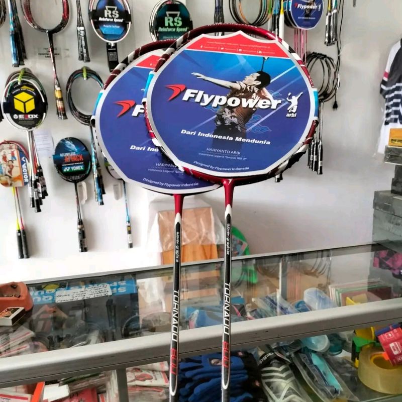 Jual Raket Badminton Flypower Tornado 800 Original | Shopee Indonesia