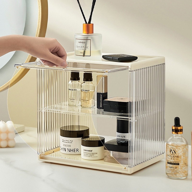 Jual Inaso Kotak Laci Mini Rak Meja Kerja Minimalis Rak Transparan ...