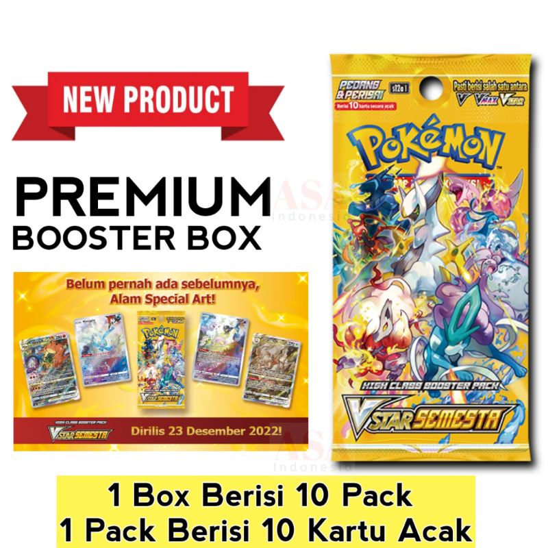 Jual Kartu Pokemon Vstar Semesta S12A Booster Box | Shopee Indonesia