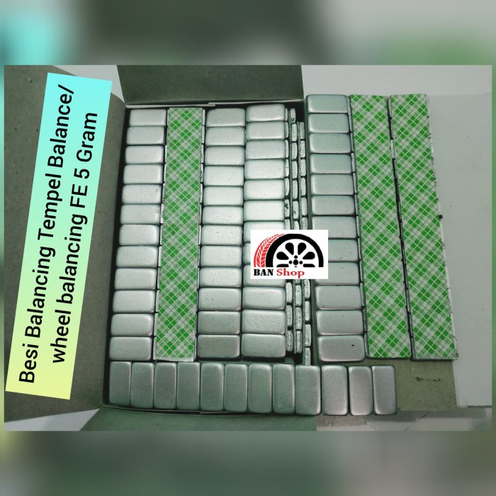 Jual Besi Balancing Tempel Balance Velg Mobil/wheel balancing FE 5 Gram ...