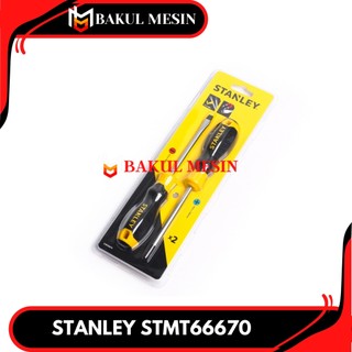 Jual STANLEY STMT66670 obeng set 2pcs plus minus screwdriver set ...