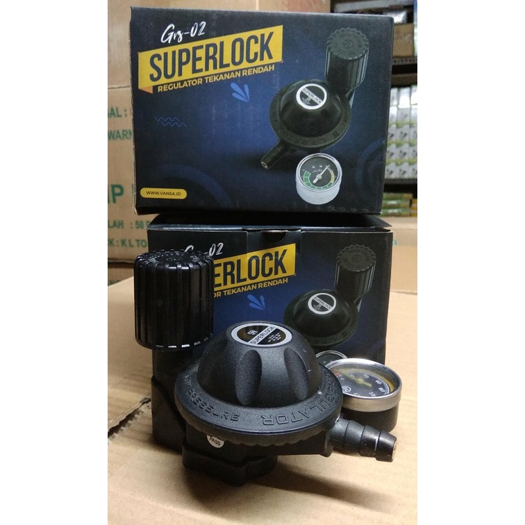 Jual Regulator Gascomp Superlock GRS-02 regulator kunci putar | Shopee Indonesia