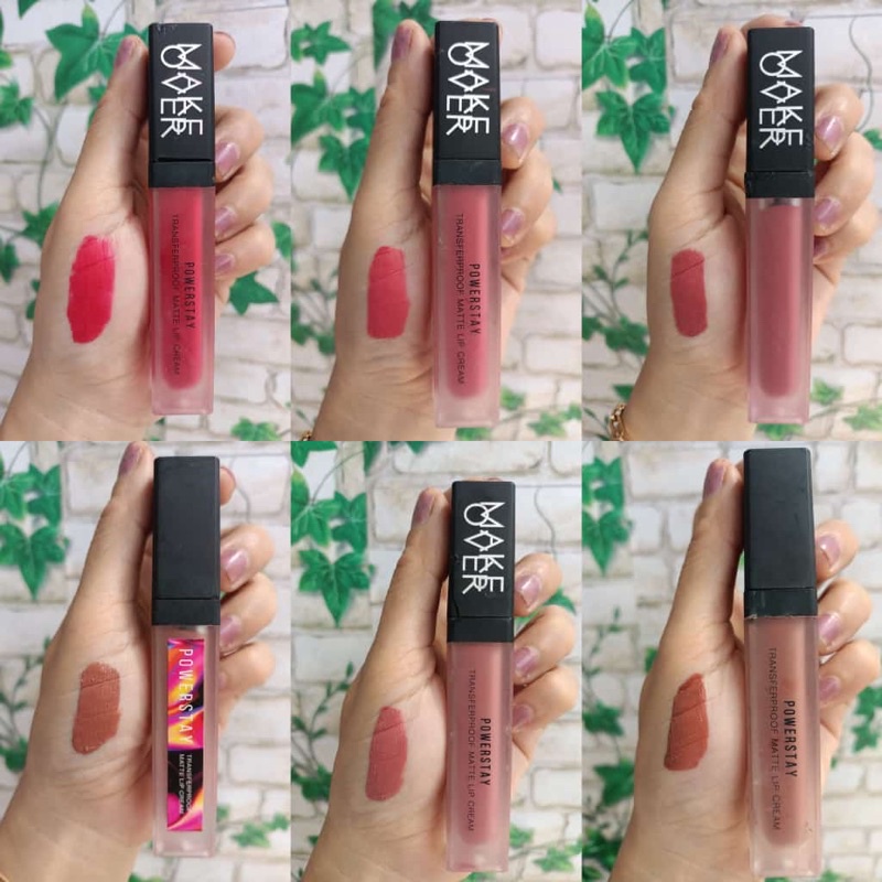 Jual MAKE OVER Powerstay Transferproof Matte Lip Cream | Shopee Indonesia