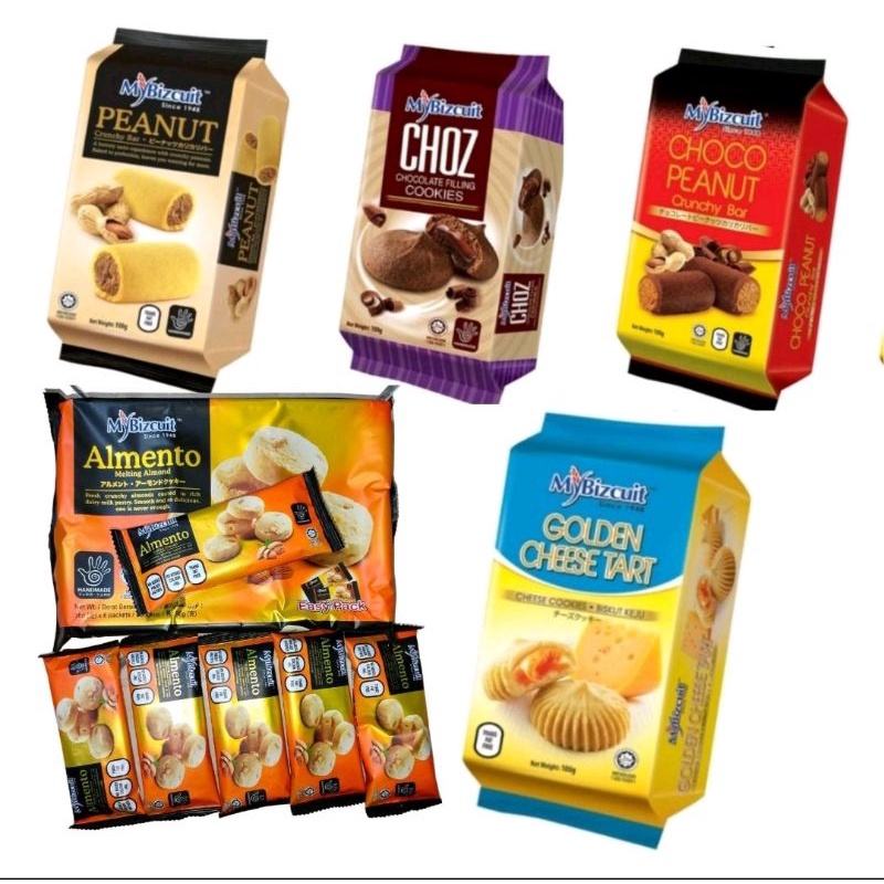 Jual My Biscuit Cookies Bellco /Almento /Kokomo/Golden Cheese tart ...