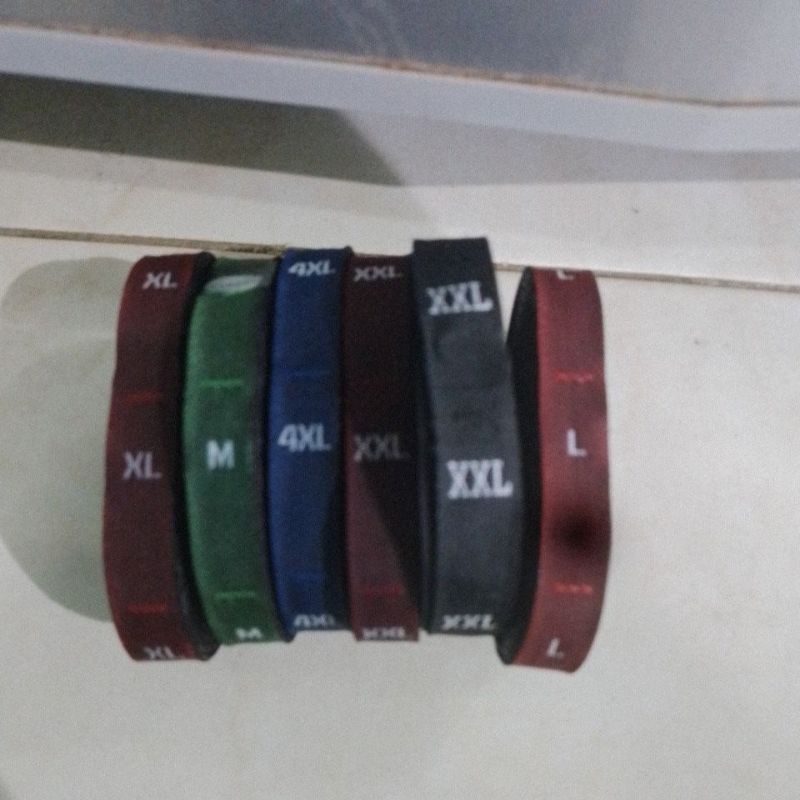 Jual LABEL SIZE WOVEN BORDIR 1 rol | Shopee Indonesia