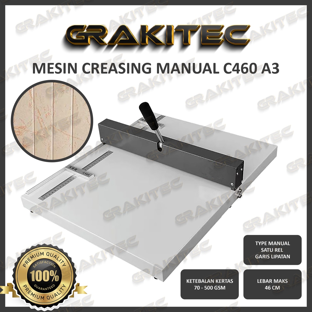 Jual Mesin Creasing Manual A3 Pembuat Garis Lipatan Buku Undangan | Shopee Indonesia