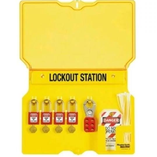 Jual Master Lock 1482Bp410 4-Lock Padlock Station Thermoplastic ...