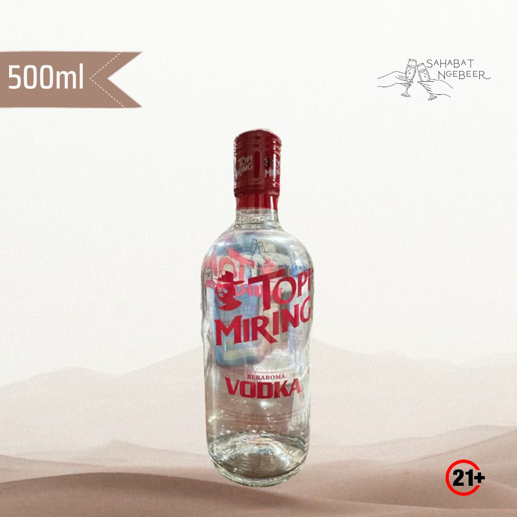 Jual Topi Miring Vodka 500Ml | Shopee Indonesia