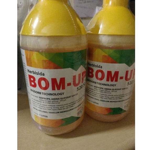 Jual herbisida Bom - up 520 SL pak tani 1 liter Pengendali Gulma Umum ...