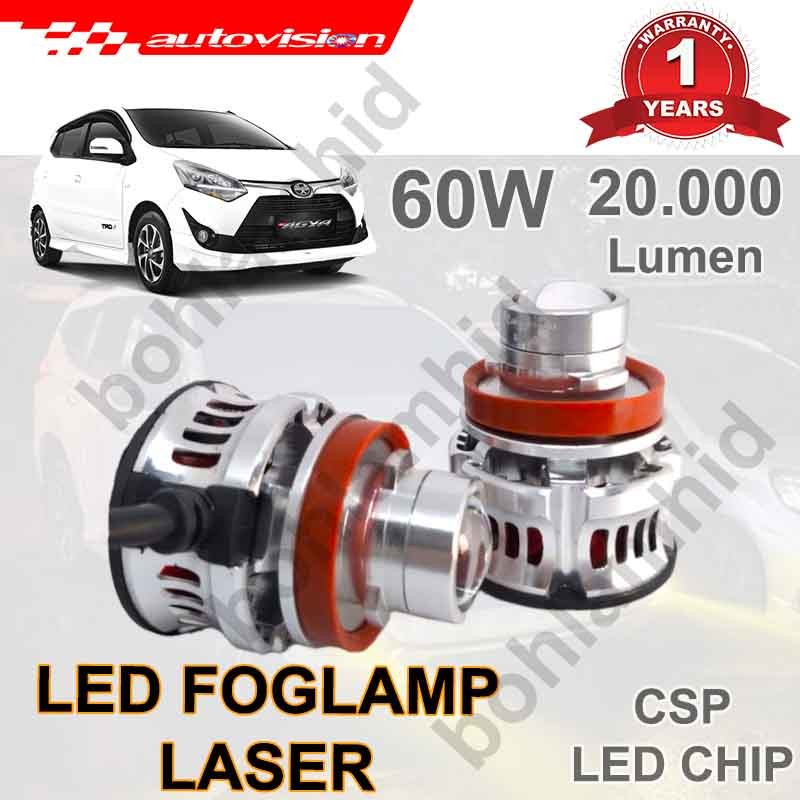 Jual Lampu LED Laser AGYA dan AYLA Foglamp Autovision Laser Fog Light Biled | Shopee Indonesia