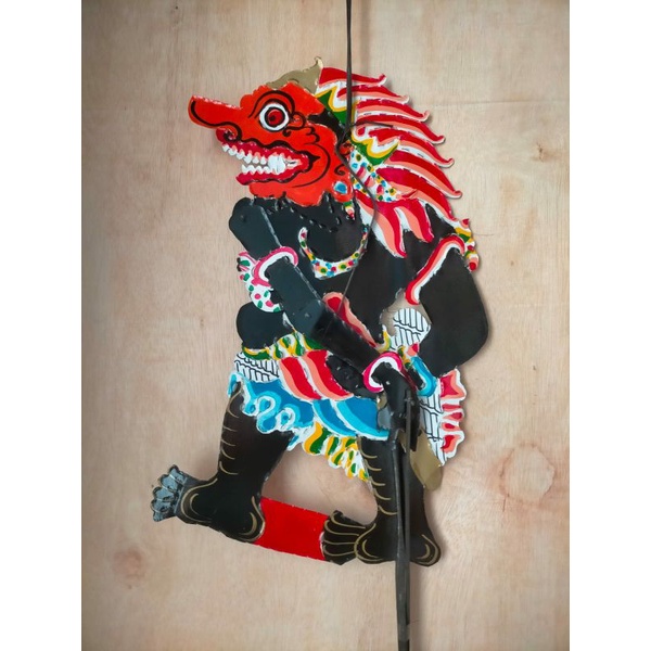 Jual WAYANG KULIT KARTON BUTO RAMBUT GENI | Shopee Indonesia