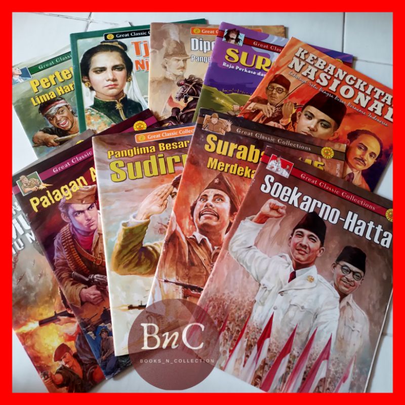Jual Komik Tokoh Pahlawan Indonesia second | Shopee Indonesia