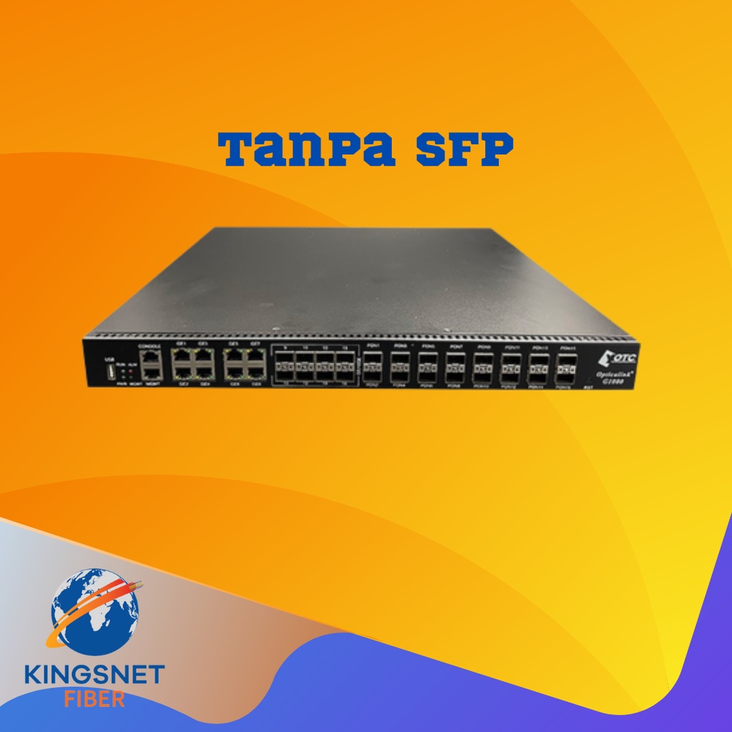 Jual GPON OLT YOTC 8-PORT UNTUK FTTH with 10GE UPLINK PORT - NO SFP | Shopee Indonesia