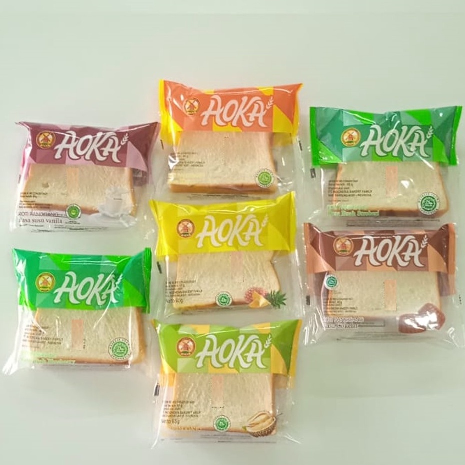 Jual AOKA Roti Panggang Varian Rasa Roti Viral | Shopee Indonesia
