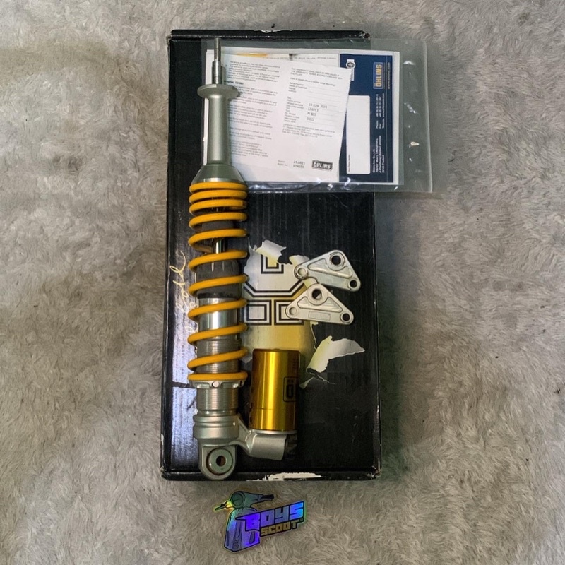 Jual shock ohlins rear pi 802 fullbox vespa sprint primavera | Shopee ...