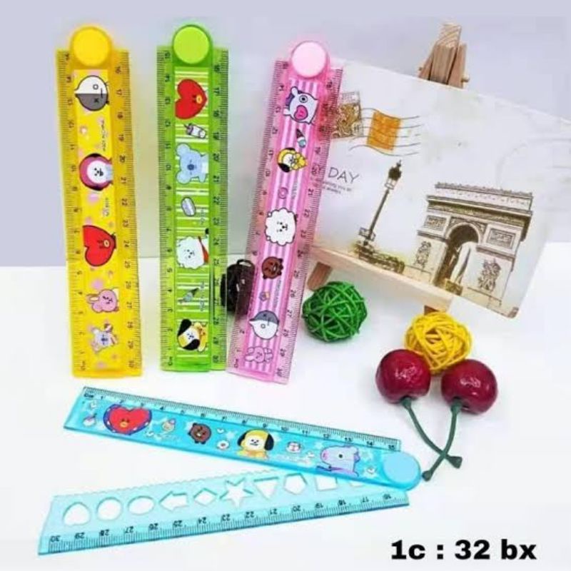 Jual Penggaris Lipat Fancy BT21 | Shopee Indonesia