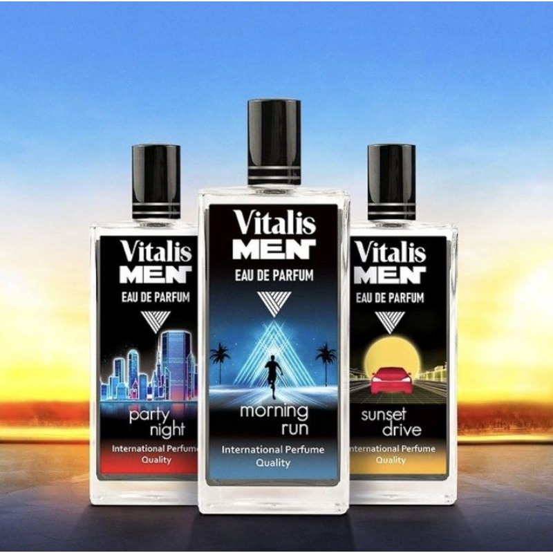 Jual Vitalis Men Eau De Parfum Parfum Pria 100 ml | Shopee Indonesia