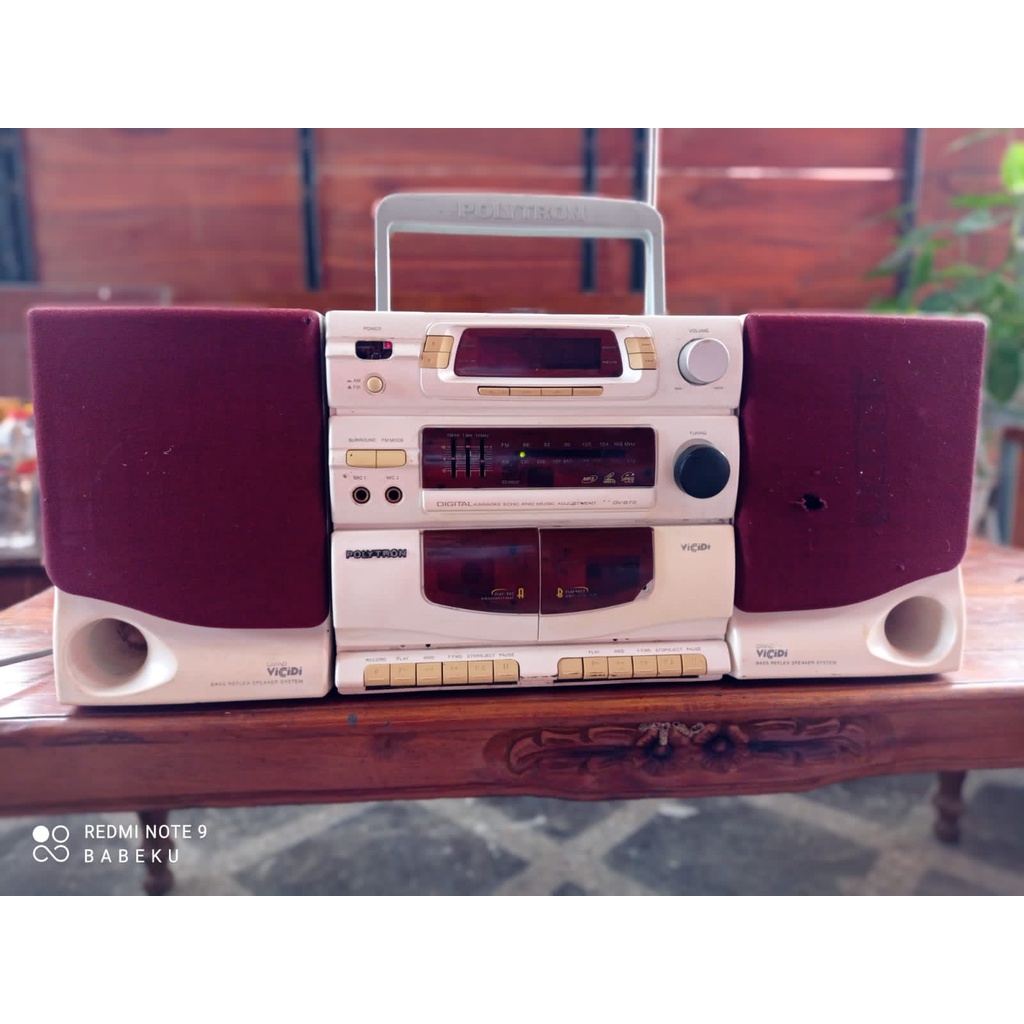 Jual Tape Compo Radio Polytron Grand ViCiDi | Shopee Indonesia