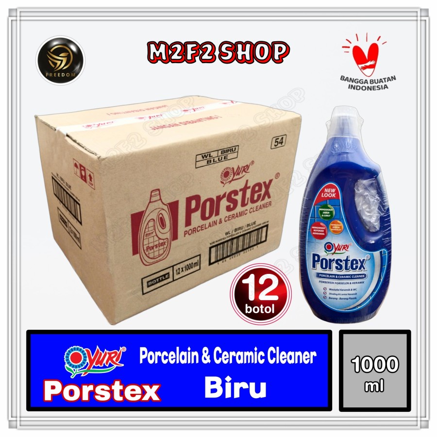 Jual Yuri Porstex Pembersih Porselen & Keramik - 1000 ml (Kemasan ...