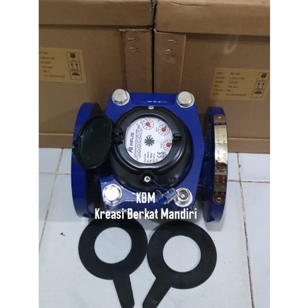 Jual Meteran air 2 inch DN50 mm / Water meter 2" inch / Flowmeter air ...