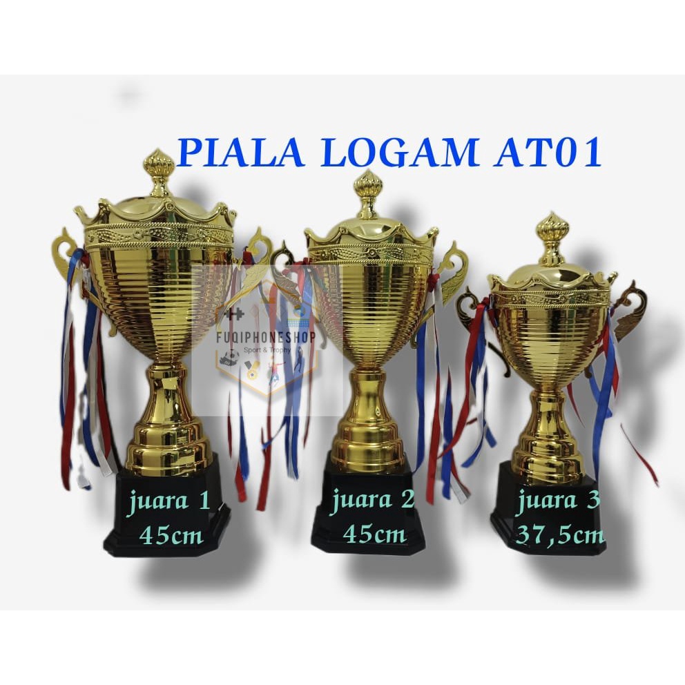 Jual PIALA KEJUARAAN LOGAM KUNINGAN TROPHY IMPORT AT01 SATUAN (1PCS ...