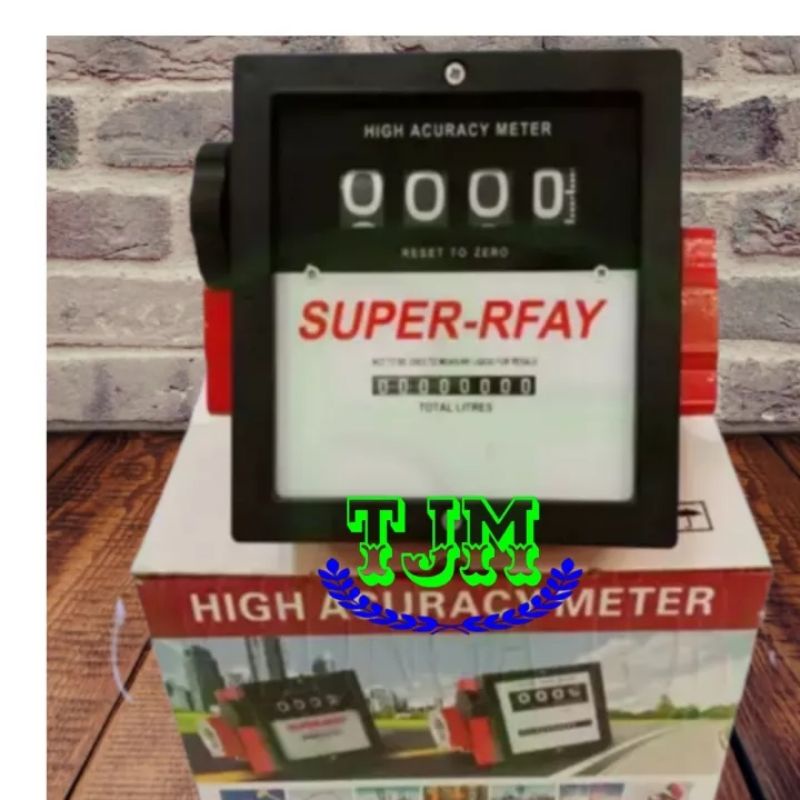 Jual Flow Meter Super Rfay 2 Inch 4 Digit Flow Meter Pengukur Solar 2 ...