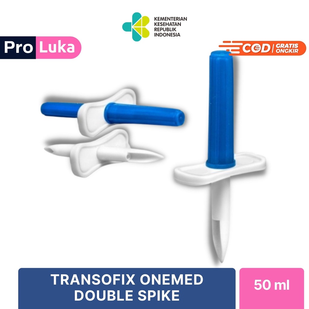Jual Transofix Double Spike Onemed Alat Tusuk Cairan Infus Satuan ...