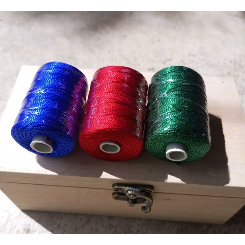 Jual Benang nilon warna Benang sol sepatu warna ukuran 30 no 12 merek ...
