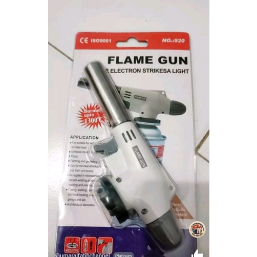 Jual FLAME GUN - Blow Torch otomatis / kepala gas kaleng Las otomatis ...